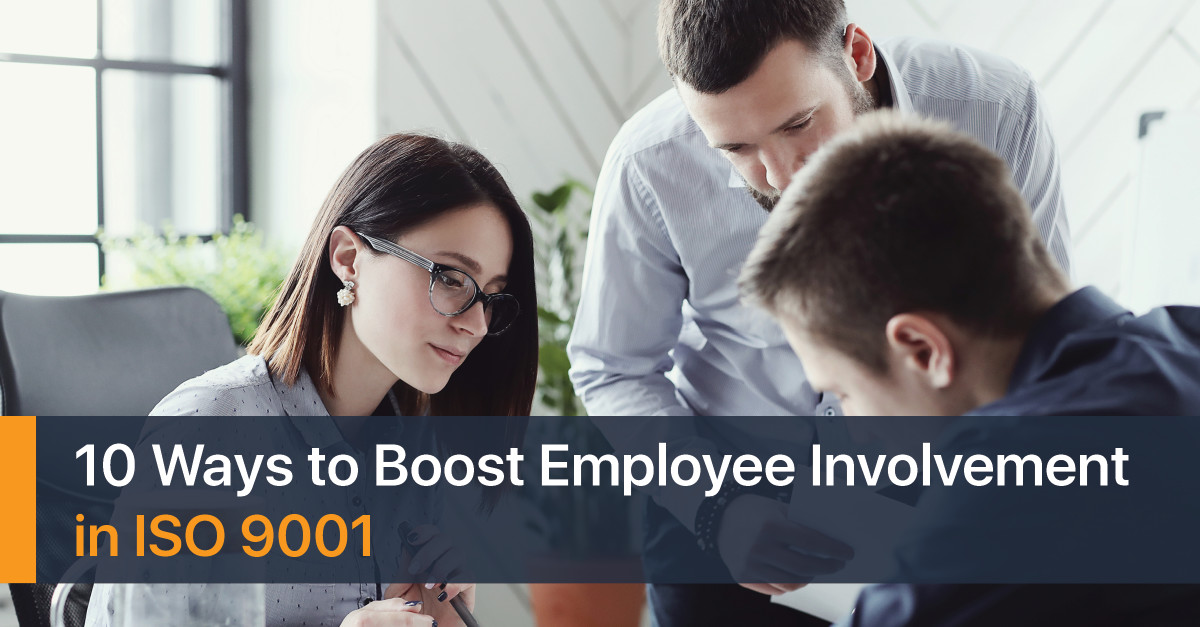 10 Ways to Boost Employee Involvement in ISO 9001 | Free Guide