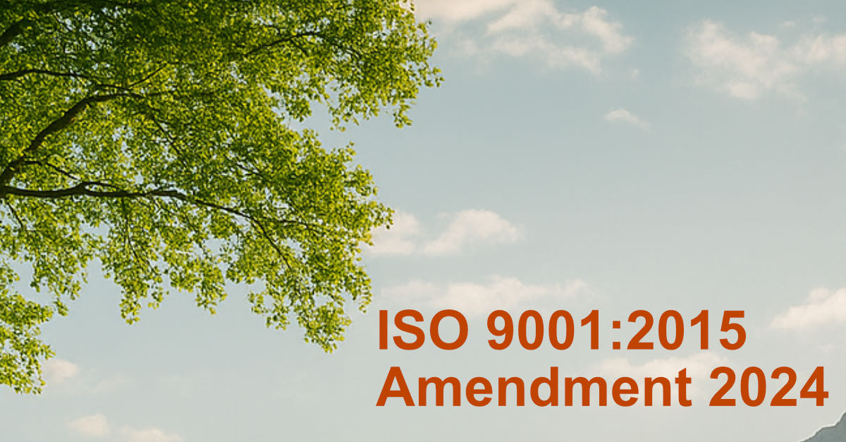 ISO 9001 Amendment Integrates Climate Change Considerations