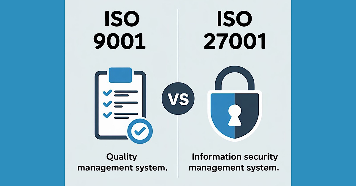 ISO 9001 vs 27001: Key Differences | 9001Simplified